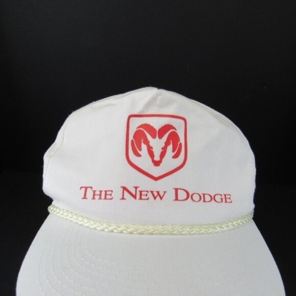 Cobra Caps | Accessories | The New Dodge Graphic Logo White Wide Brim ...